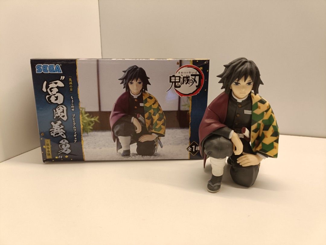ANIME FIGURE . DEMON SLAYER . KIMETSU NO YAIBA . GIYU TOMIOKA . SEGA ...