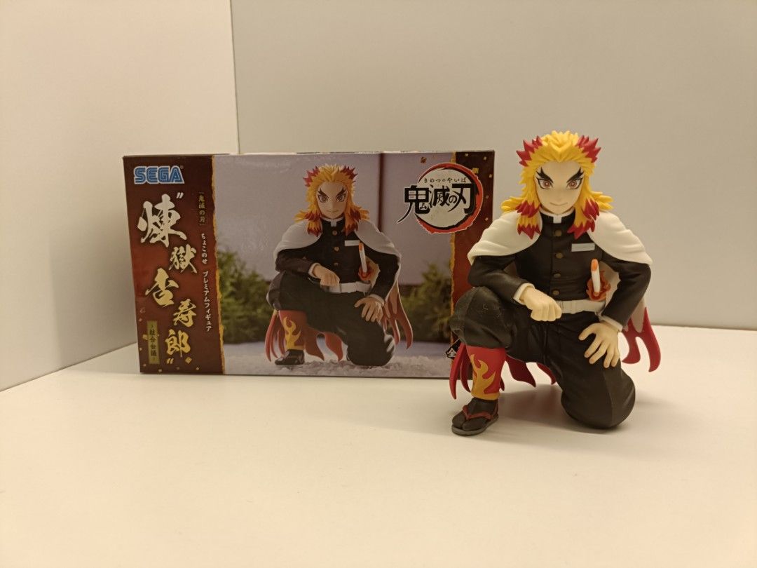 ANIME FIGURE . DEMON SLAYER . KIMETSU NO YAIBA . RENGOKU KYOJURO . SEGA ...