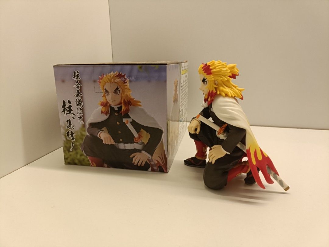 ANIME FIGURE . DEMON SLAYER . KIMETSU NO YAIBA . RENGOKU KYOJURO . SEGA ...