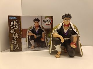 ANIME FIGURE . DEMON SLAYER . KIMETSU NO YAIBA . RENGOKU KYOJURO . SEGA ...