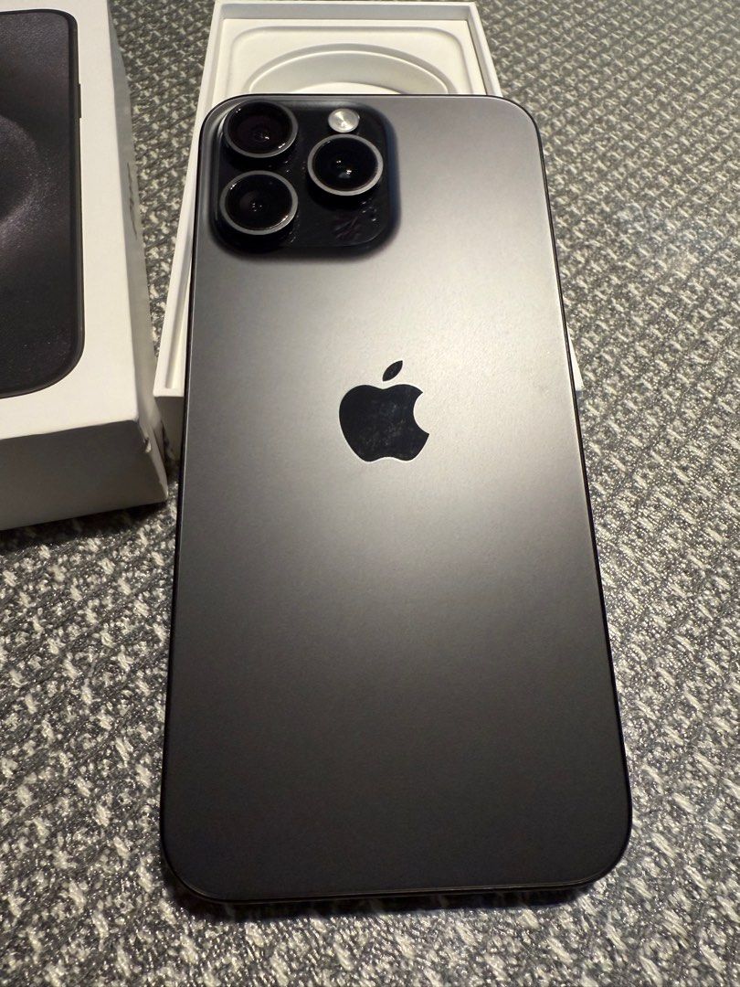 Apple iPhone 15 Pro Max - Black, Mobile Phones & Gadgets, Mobile Phones ...