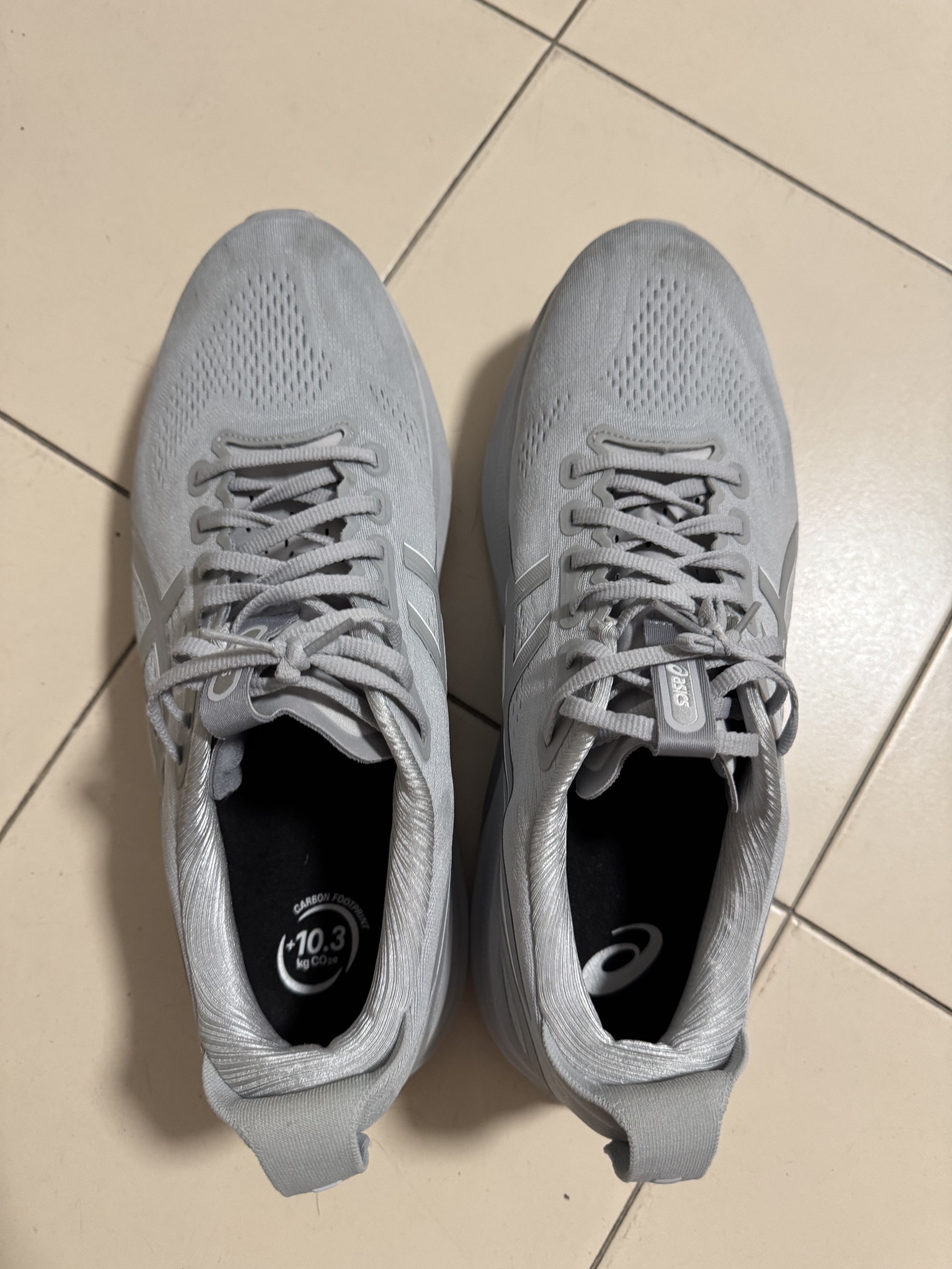 ASICS Gel-Kayano 32 Wide Running Shoes - Grey, Men's Fashion, Footwear ...