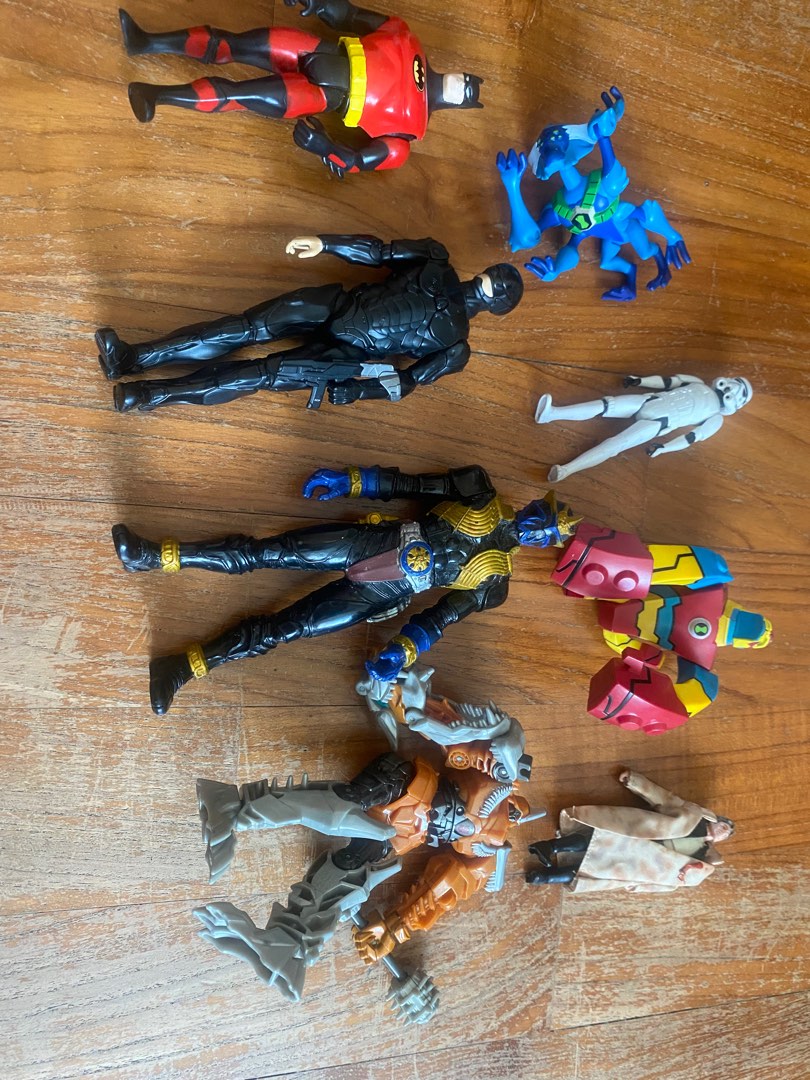 Assorted Action Figures - Various Characters, Hobbies & Toys, Toys ...
