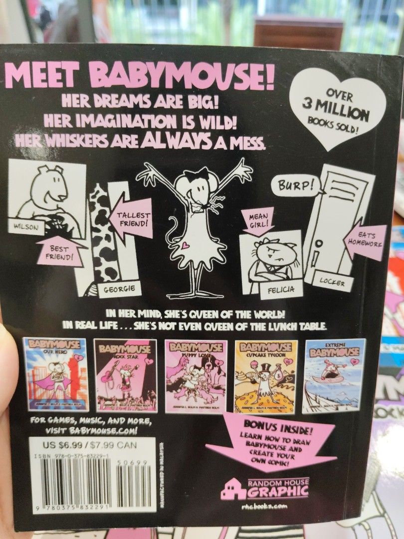 Babymouse, Hobbies & Toys, Books & Magazines, Children's Books on Carousell