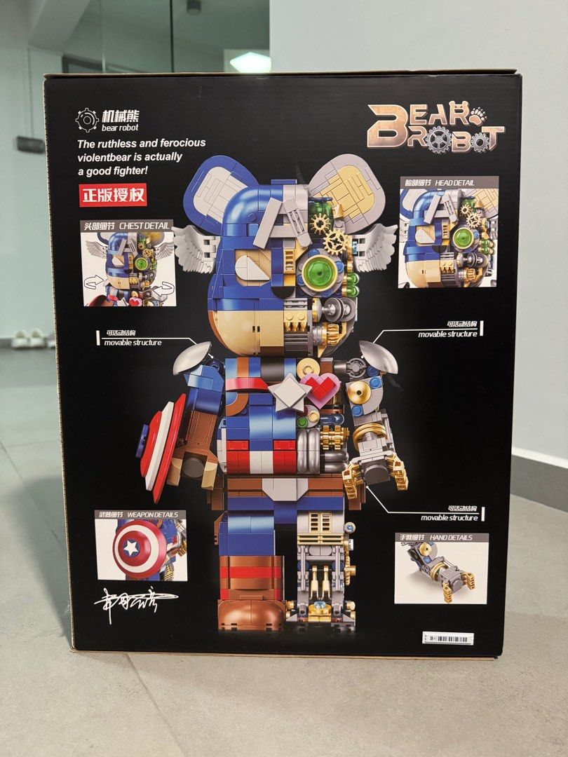 Bear Robot Lego, Hobbies & Toys, Toys & Games on Carousell