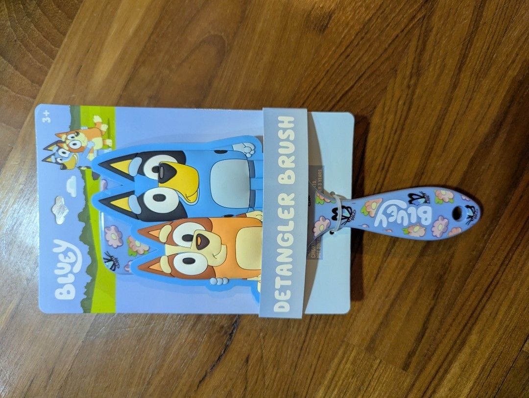 Bluey Bundle- Detangler Brush, Nail Polish Set & Wackadoo Watch ...