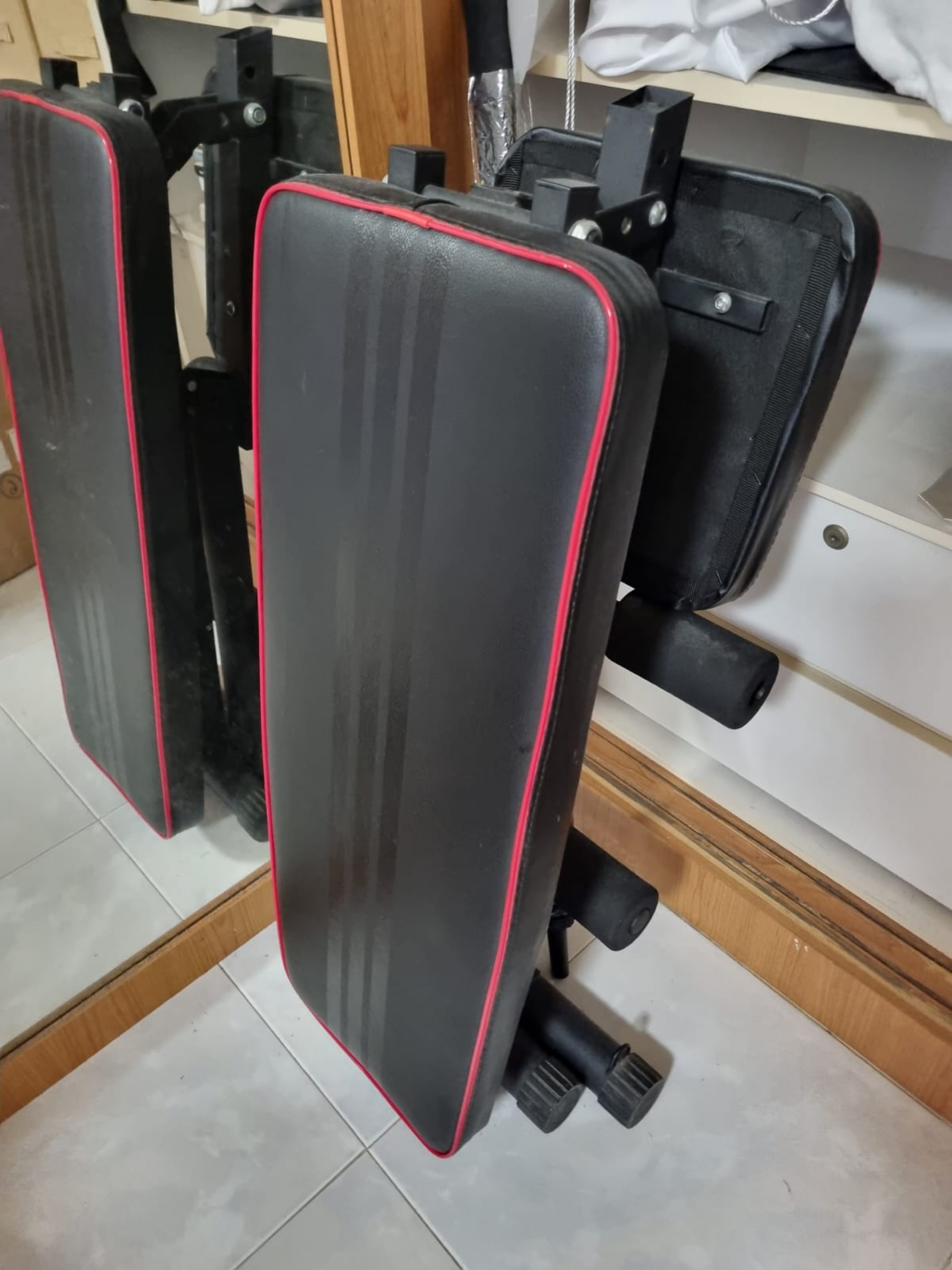 2x Bowflex SelectTech Adjustable Dumbbells and Weight Bench, Sports ...