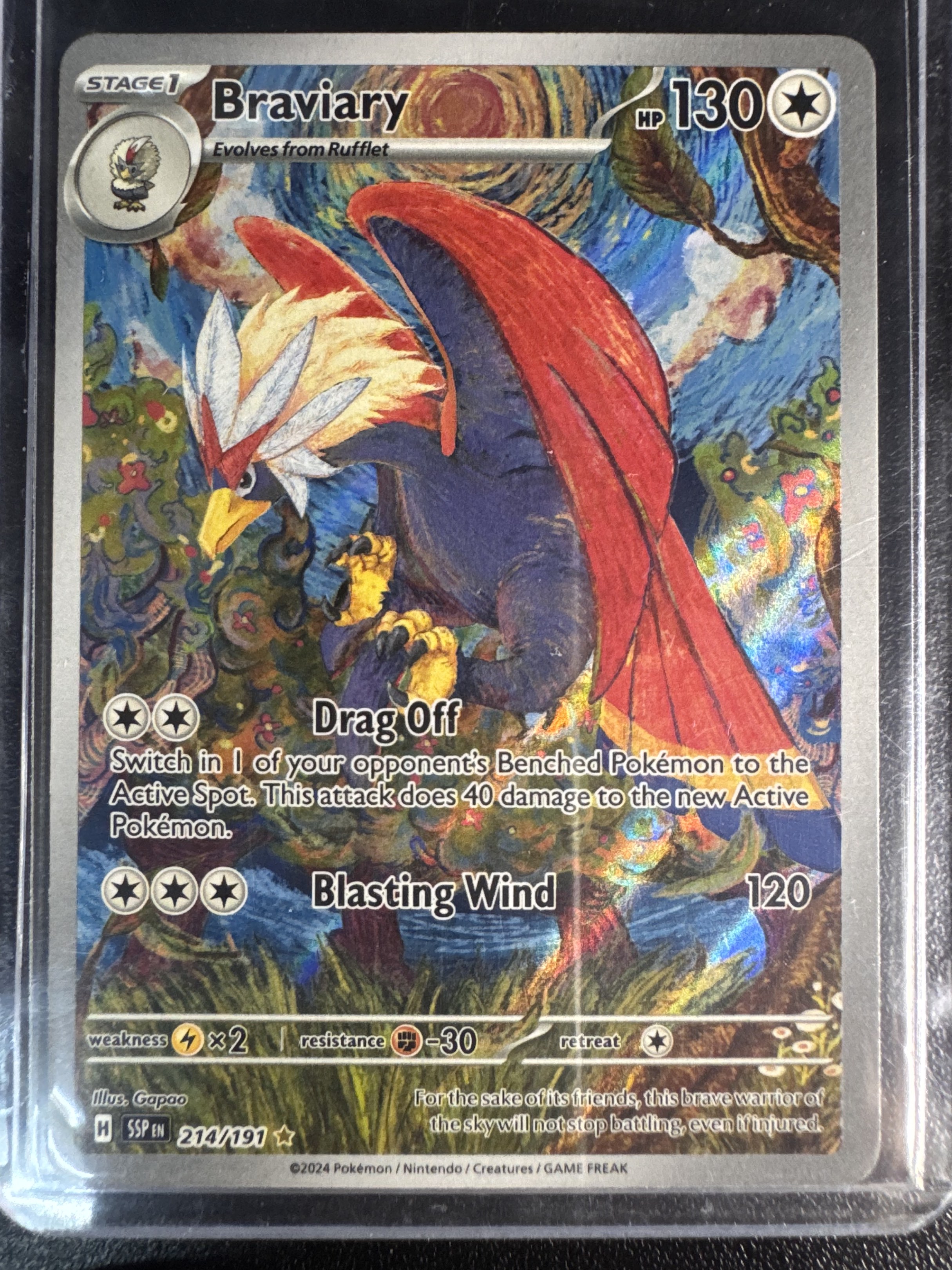 Braviary IR Surging Sparks Pokemon, Hobbies & Toys, Toys & Games on ...