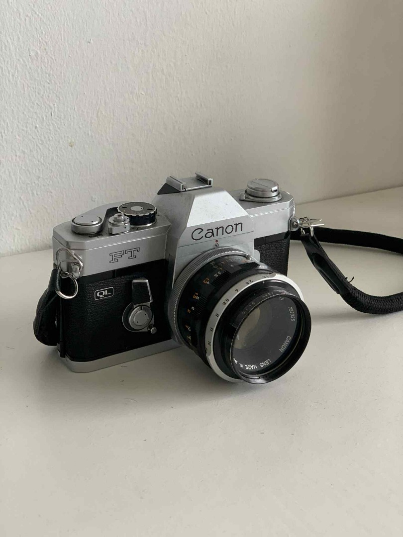Canon FT QL Film Camera, Photography, Cameras on Carousell
