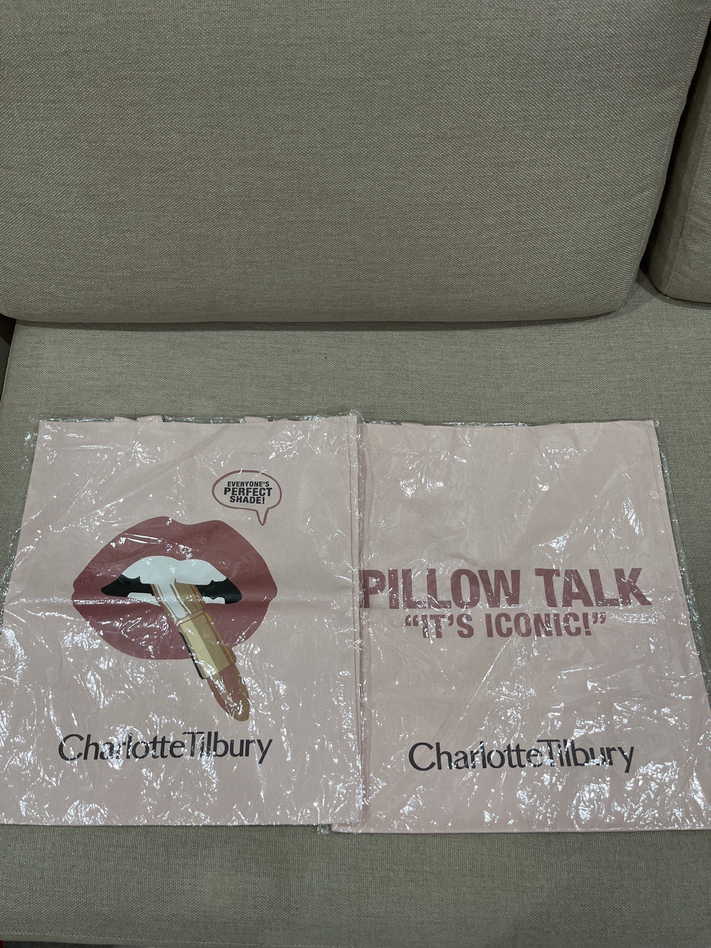 Charlotte Tilbury tote bag, Women's Fashion, Bags & Wallets, Tote Bags ...