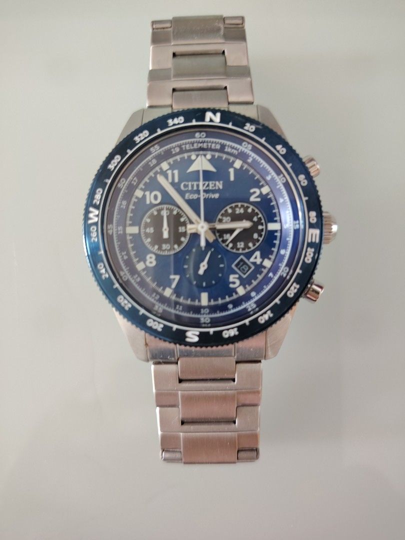 New Citizen Eco-Drive Chronograph Watch, Men's Fashion, Watches ...