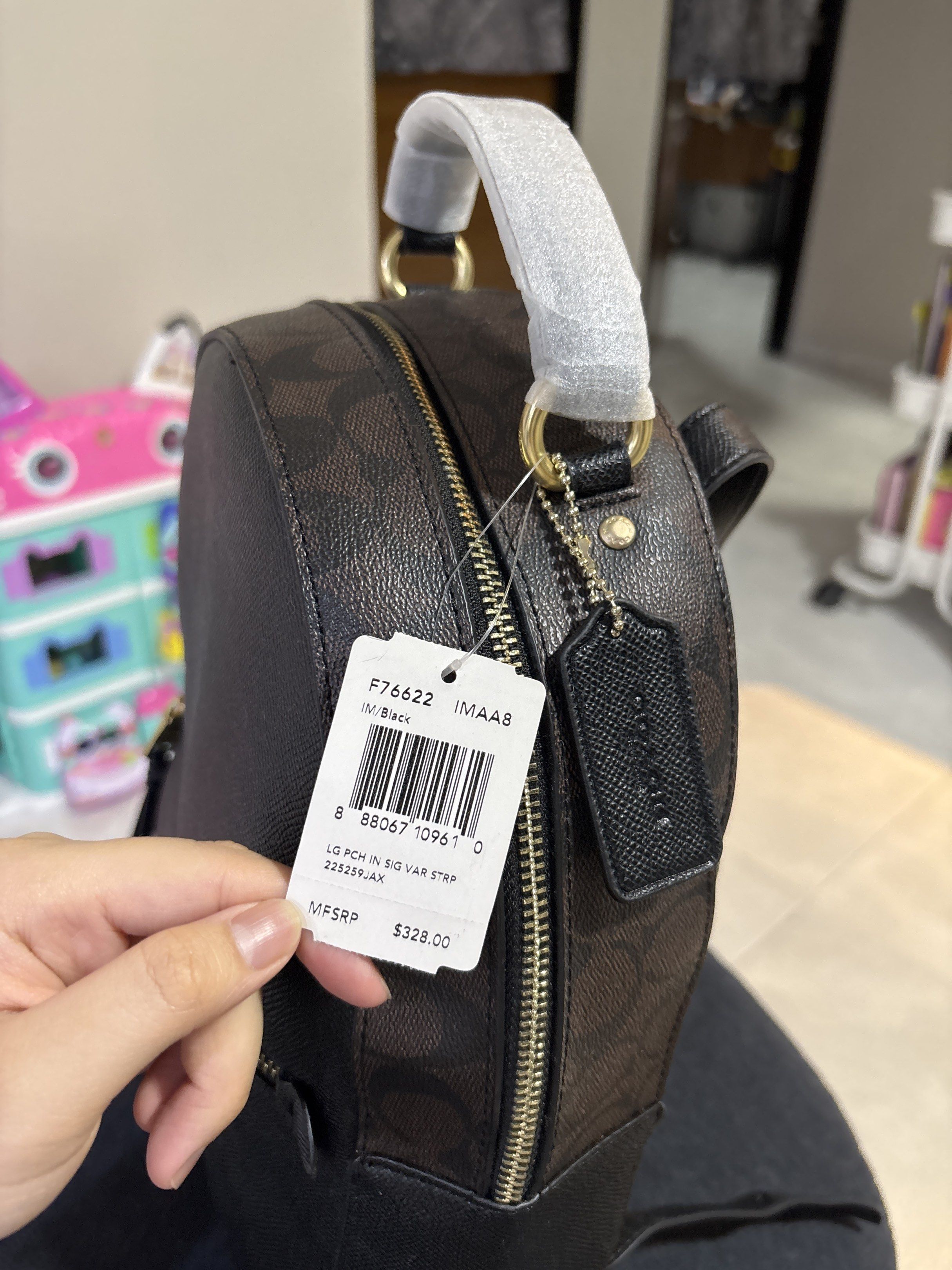 Vintage Coach F76622 Signature Mini Backpack - Brand New, Women's ...