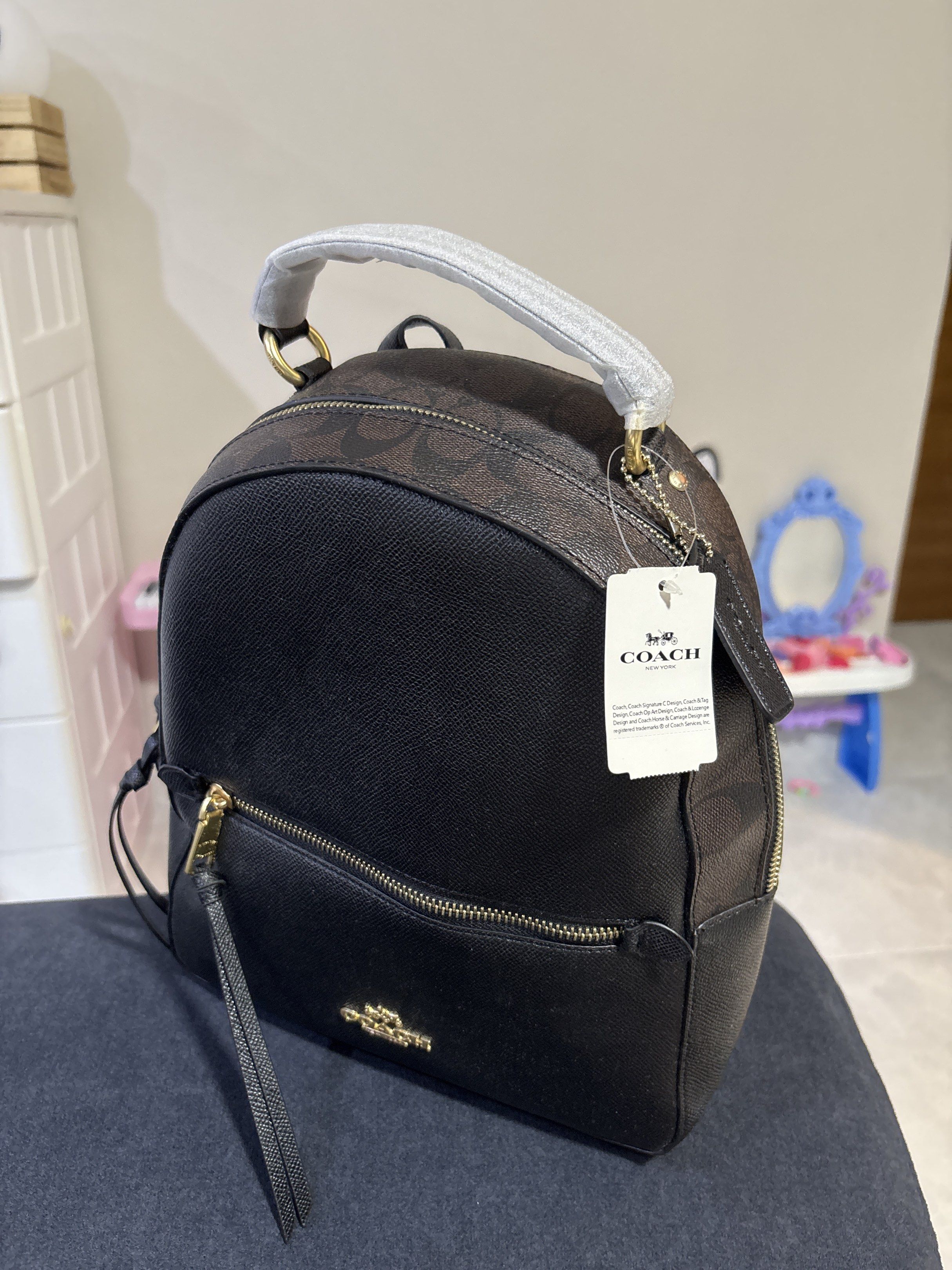 Vintage Coach F76622 Signature Mini Backpack - Brand New, Women's ...