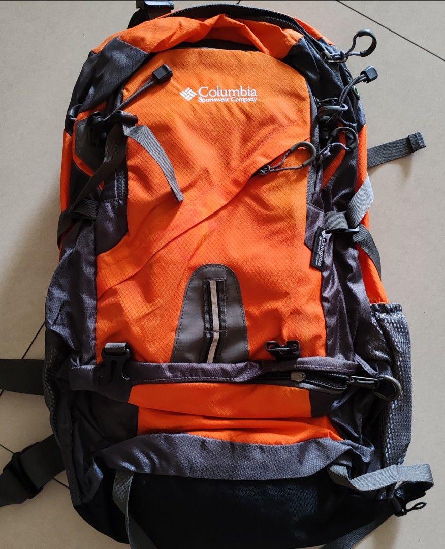 OEM 50L Columbia Orange Backpack, Men's Fashion, Bags, Backpacks on ...