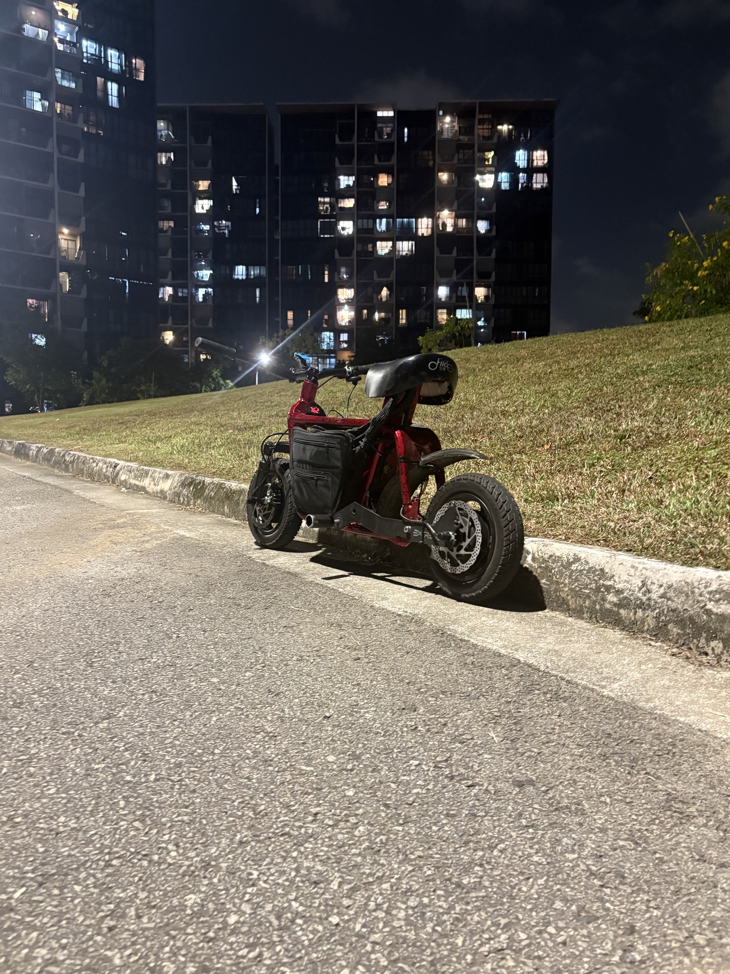 Custom Electric Scooter - Red, Sports Equipment, PMDs, E-Scooters & E ...