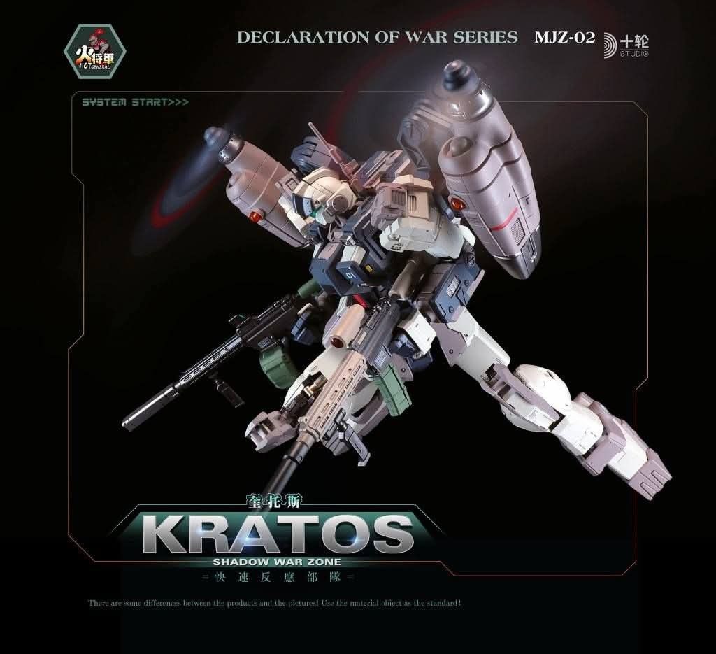 Declaration of War Series MJZ-02 Kratos metal build deluxe version not ...