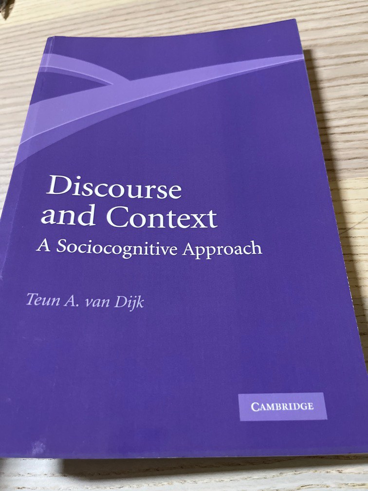 Discourse and context sociocognitive - Cambridge, Hobbies & Toys, Books ...