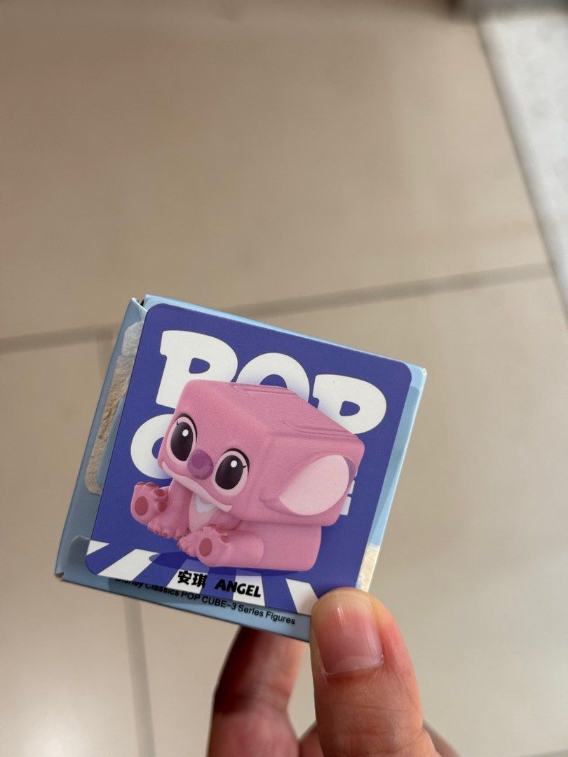 Disney Classics Pop Cube Angel Figure, Hobbies & Toys, Toys & Games on ...
