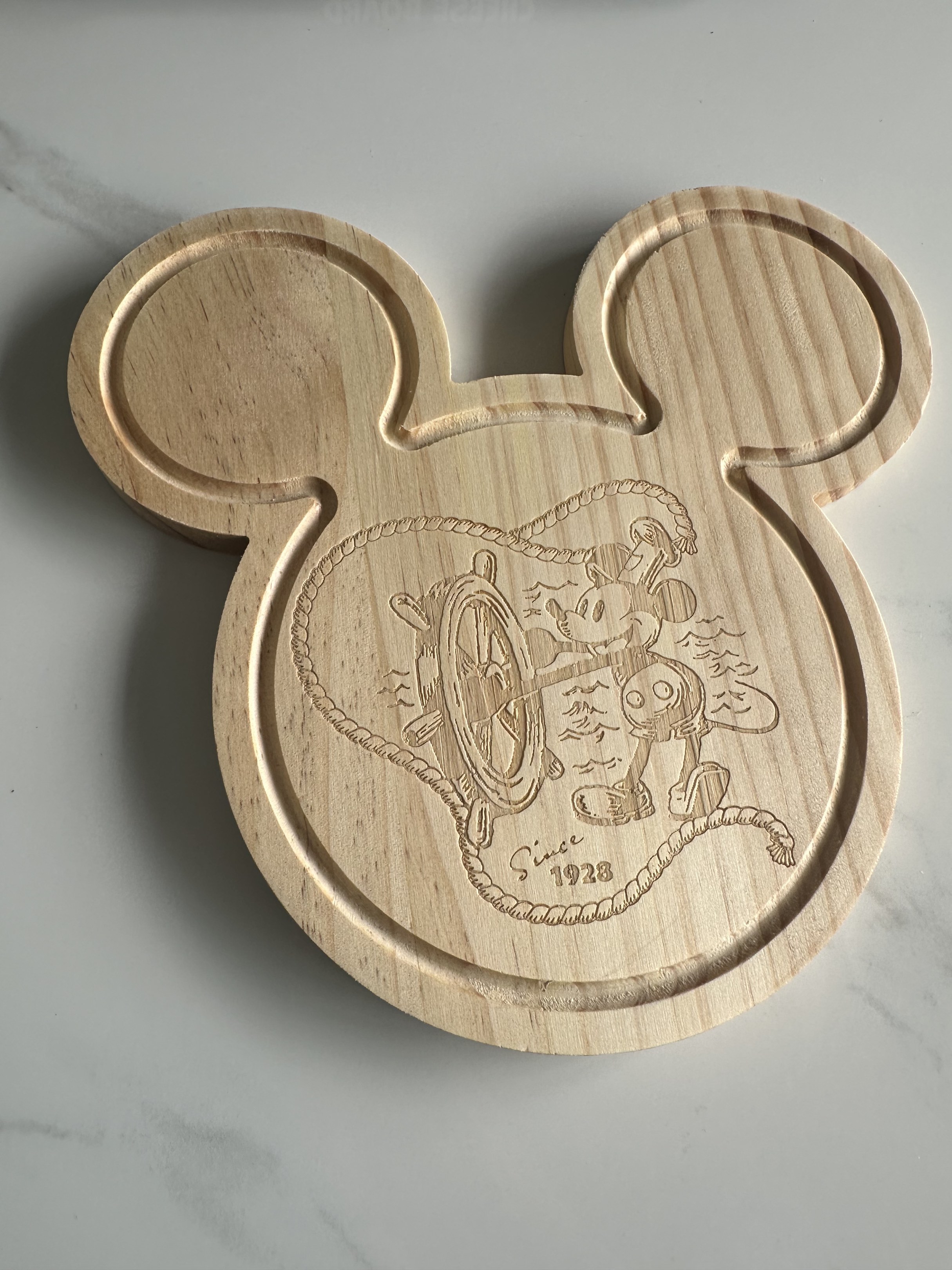 Disney Steamboat Willie Cheese Board, Furniture & Home Living ...