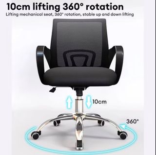 DEVRA Lite Ergonomic Office Chair, Furniture & Home Living, Furniture ...