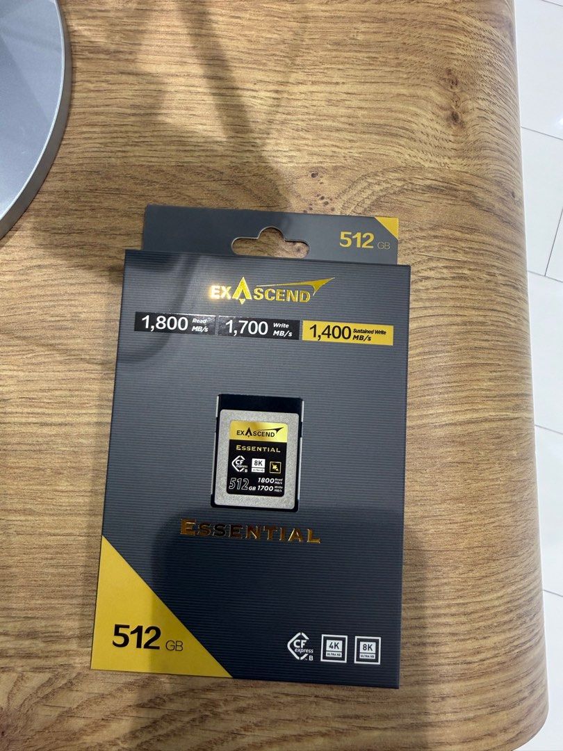 Exascend Essential CFexpress Type B 512GB, Photography, Photography ...