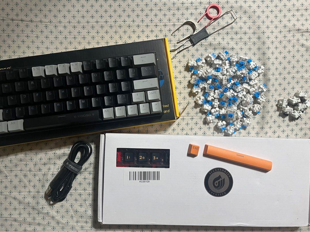 E-yooso z11 mechanical keyboard (AS PACK ONLY!), Computers & Tech ...