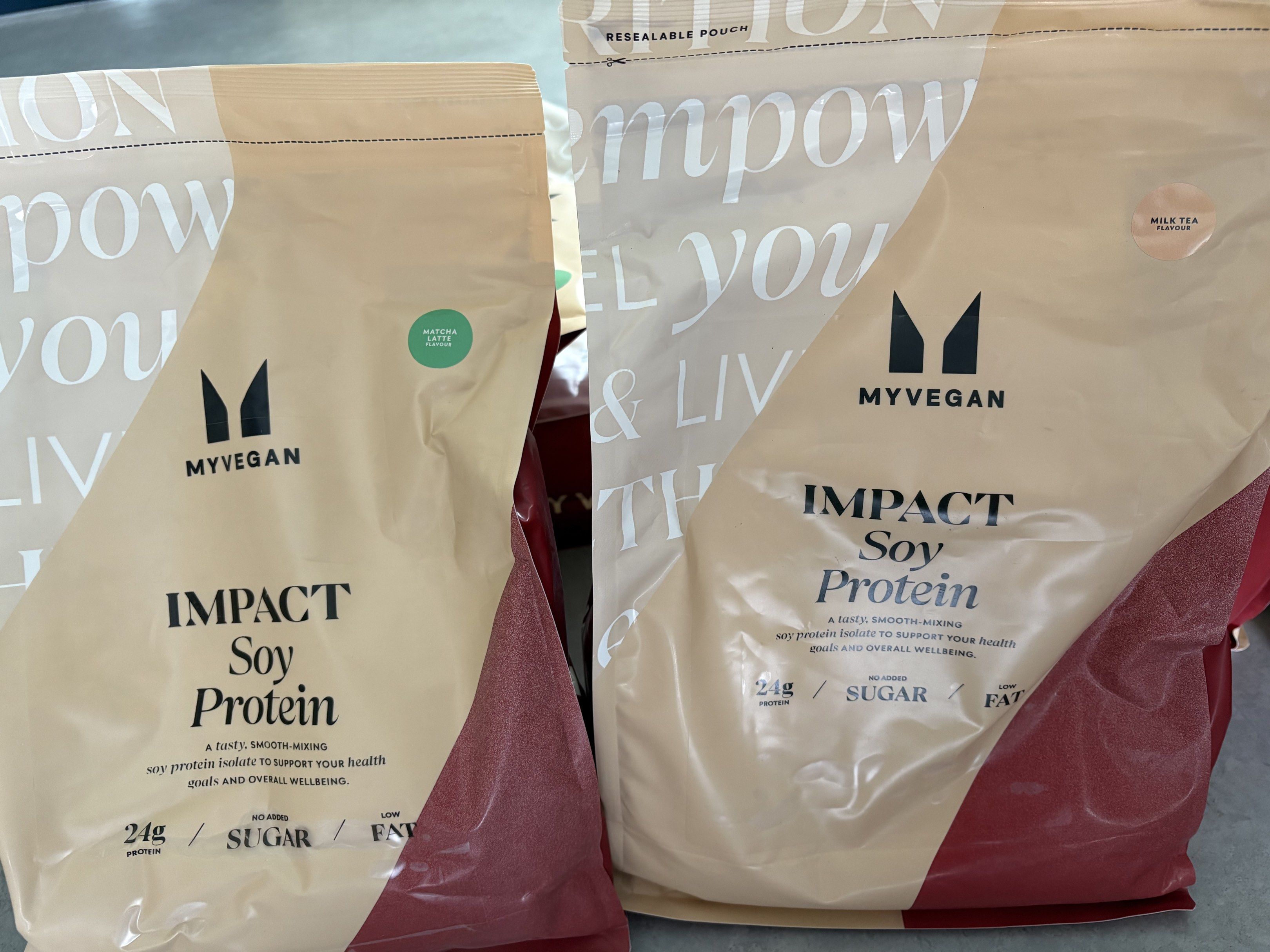 [Free Delivery] My Protein Soy Matcha Latte 2.5KG - EXP 05/2027, Health ...