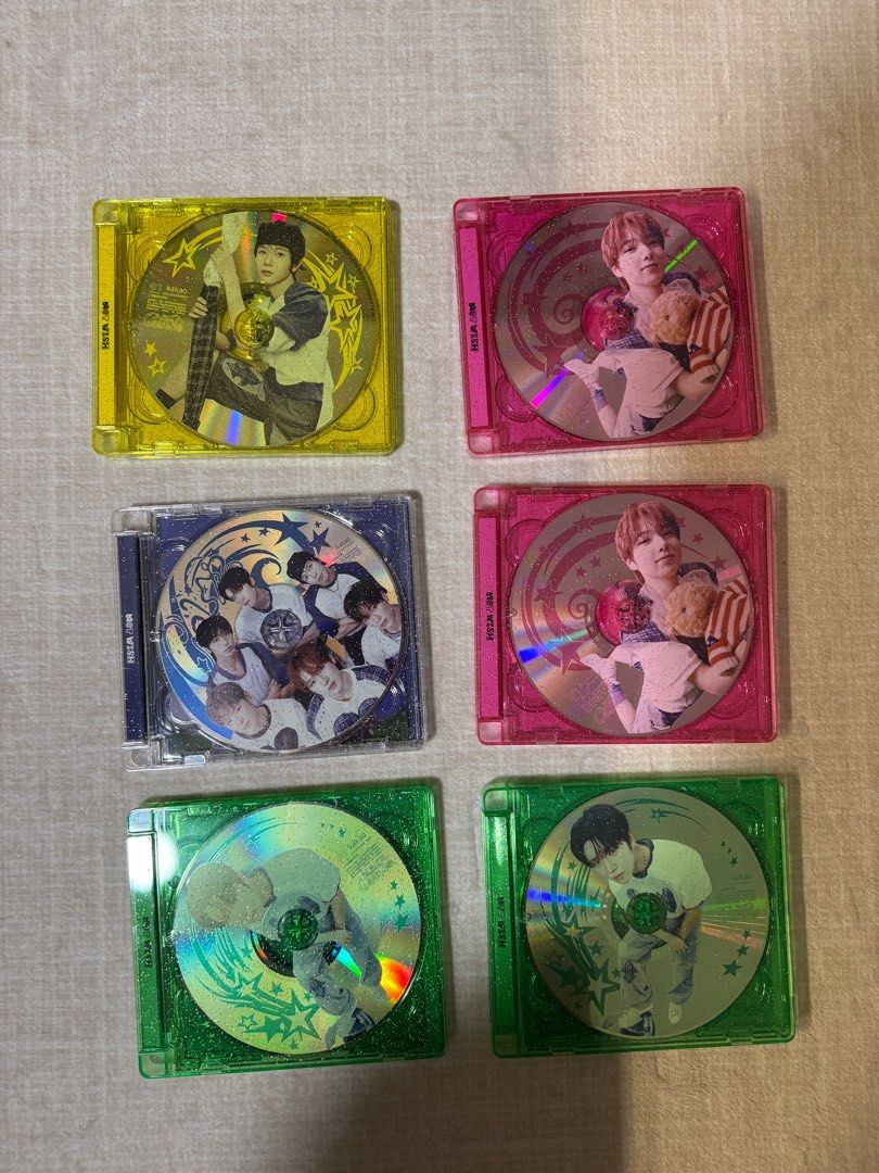 FREE NCT Wish Color Jewel Case album (unsealed), Hobbies & Toys, Music ...