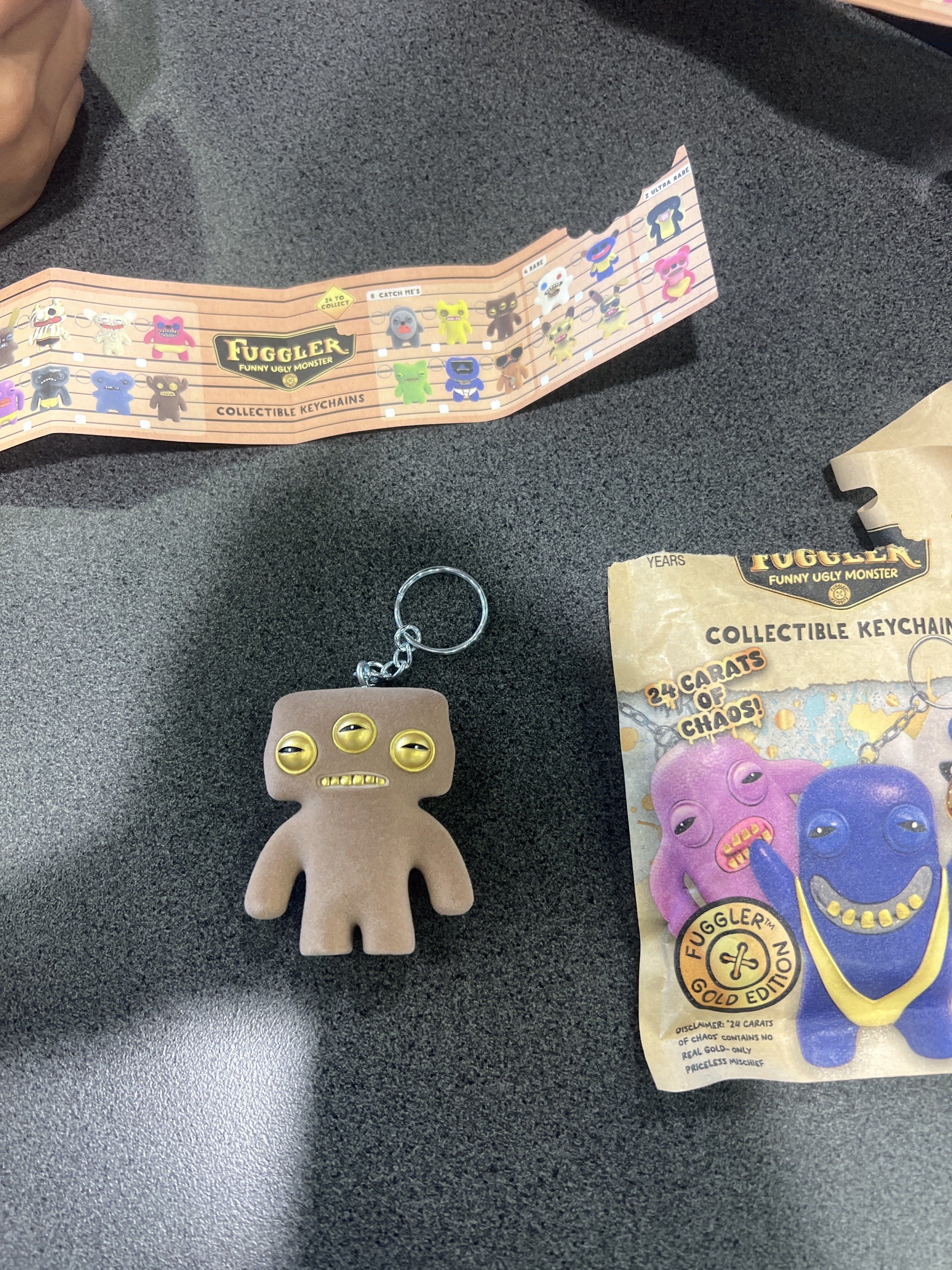 Fuggler Funny Ugly Monster Keychain, Hobbies & Toys, Toys & Games on ...