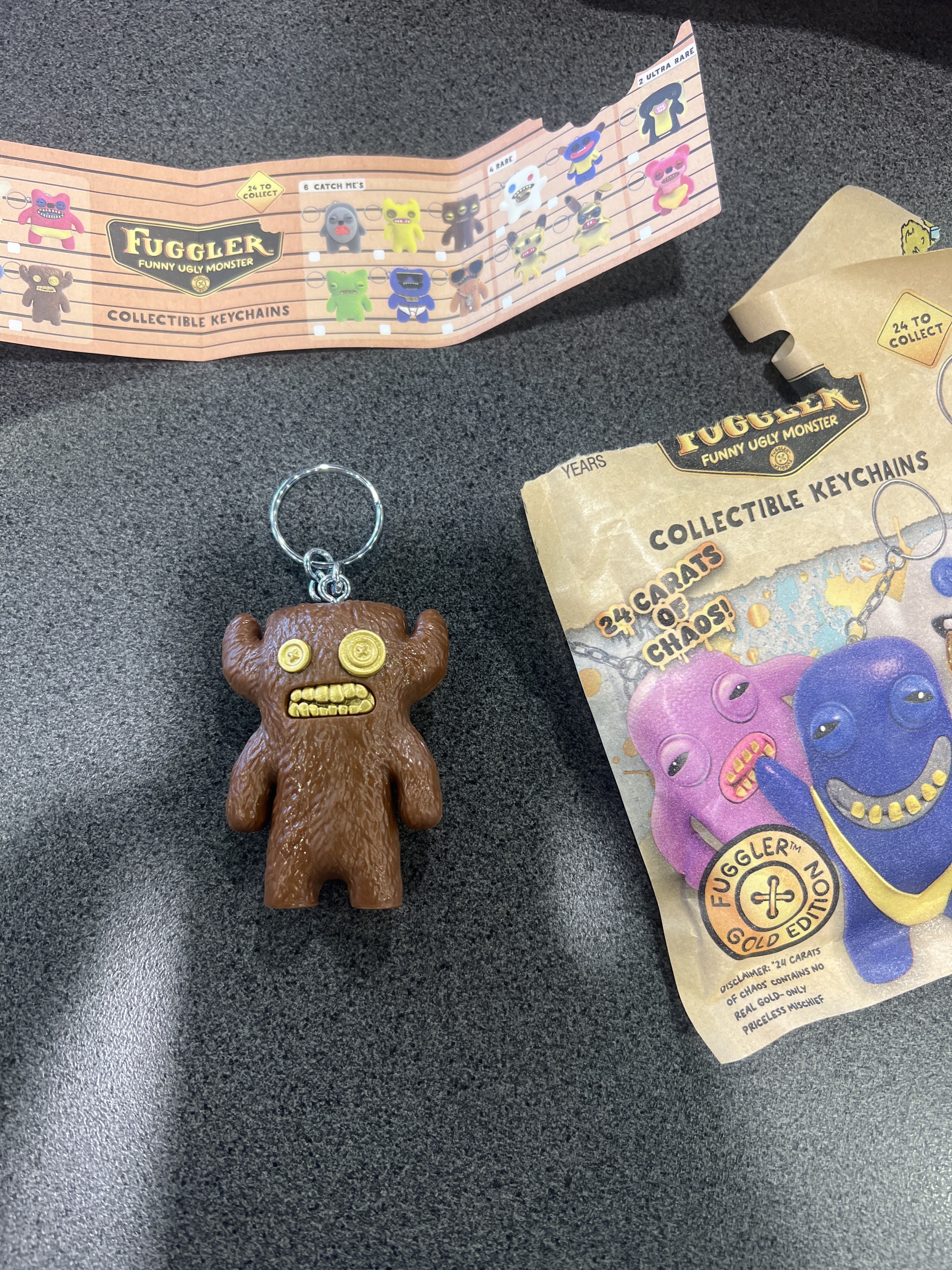 Fuggler Funny Ugly Monster Keychain, Hobbies & Toys, Toys & Games on ...