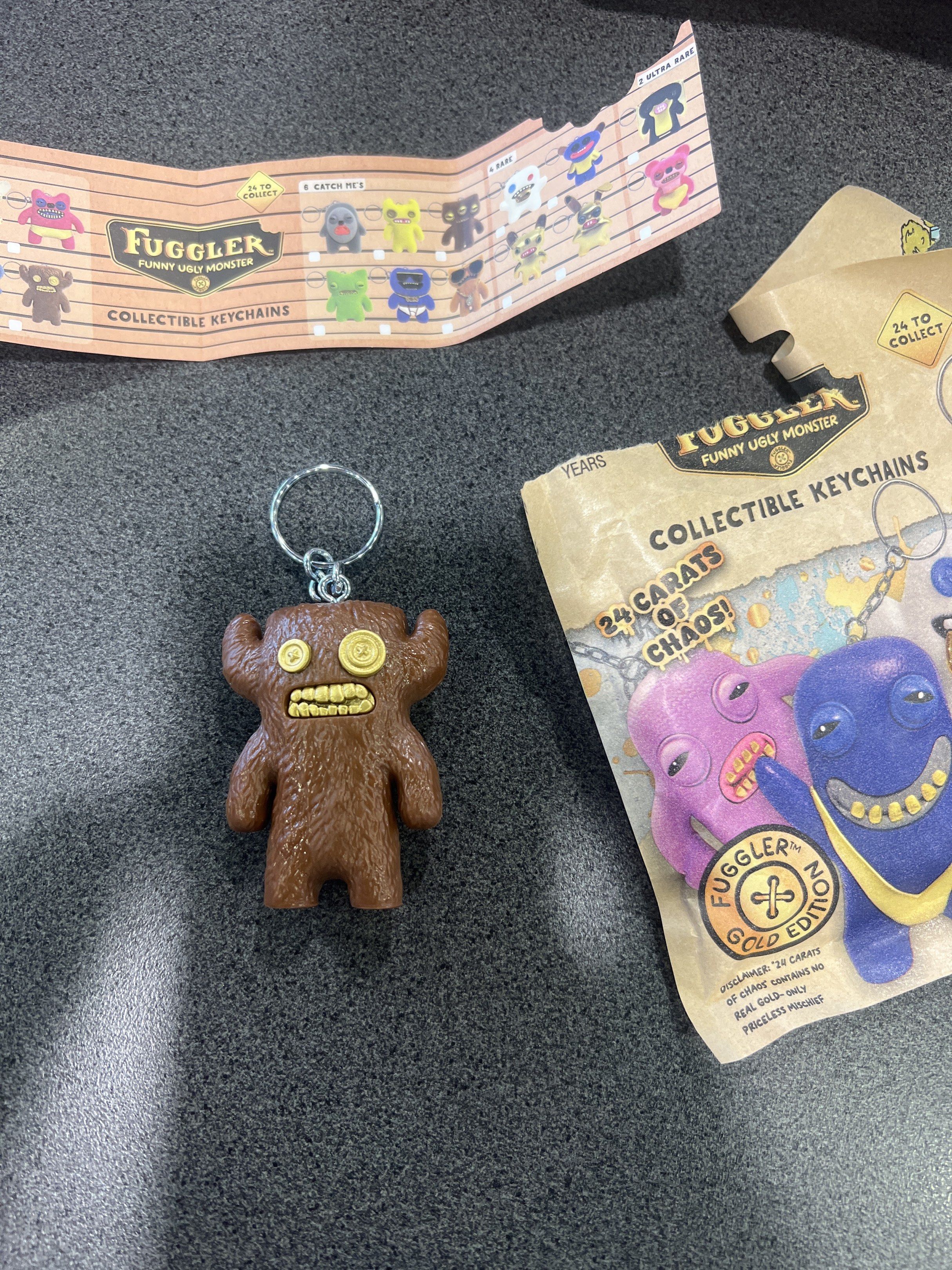 Fuggler Funny Ugly Monster Keychain, Hobbies & Toys, Toys & Games on ...