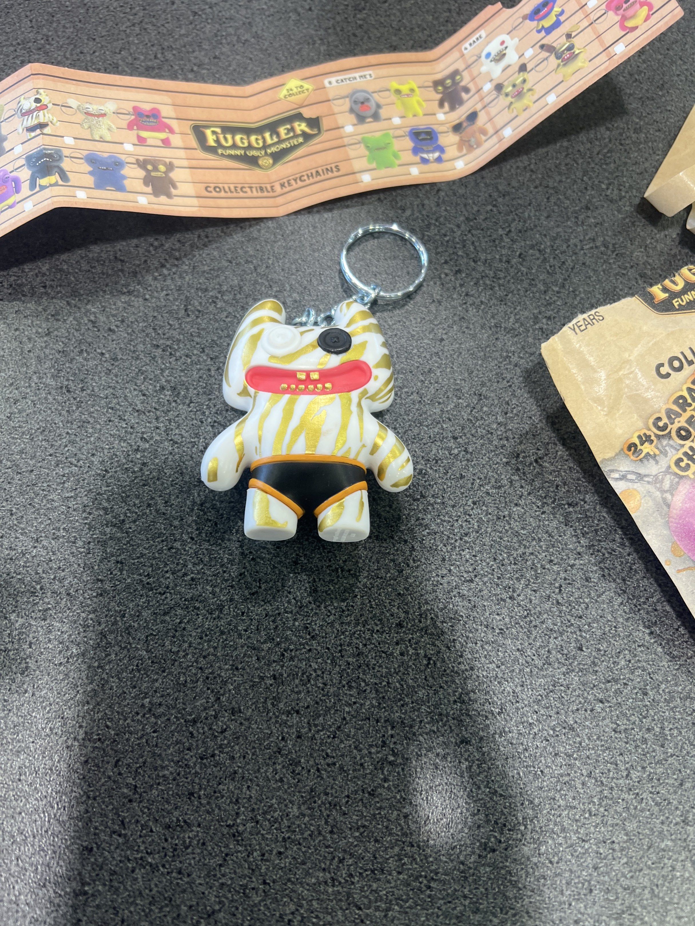 Fuggler Funny Ugly Monster Keychain, Hobbies & Toys, Toys & Games on ...