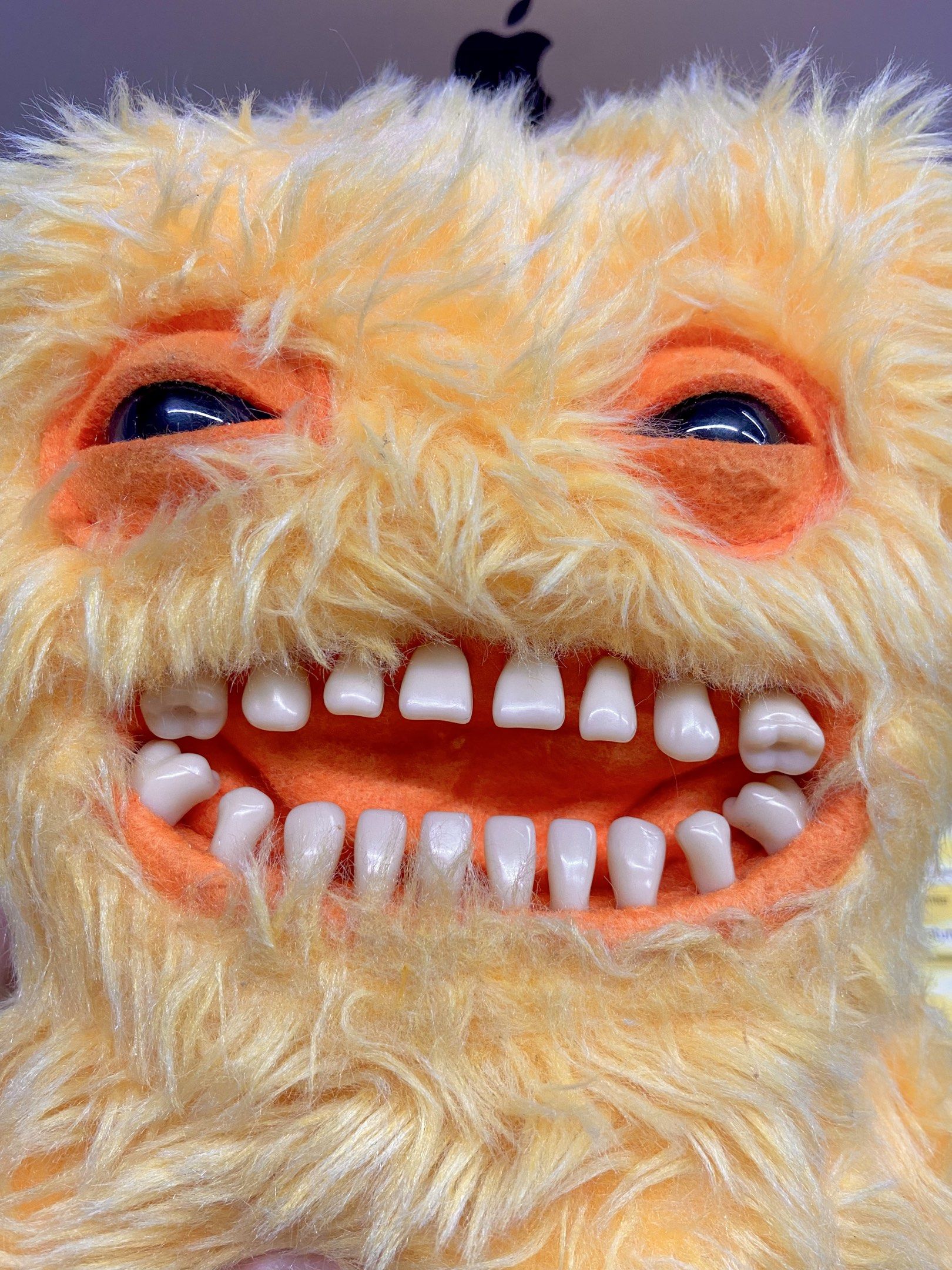 Fuggler Mr. Buttons Yellow Furr Plush Funny Ugly Monster.., Hobbies ...
