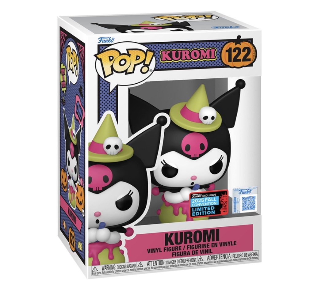 Funko Pop! Kuromi (122) 2025 Fall Convention Limited Edition, Hobbies ...