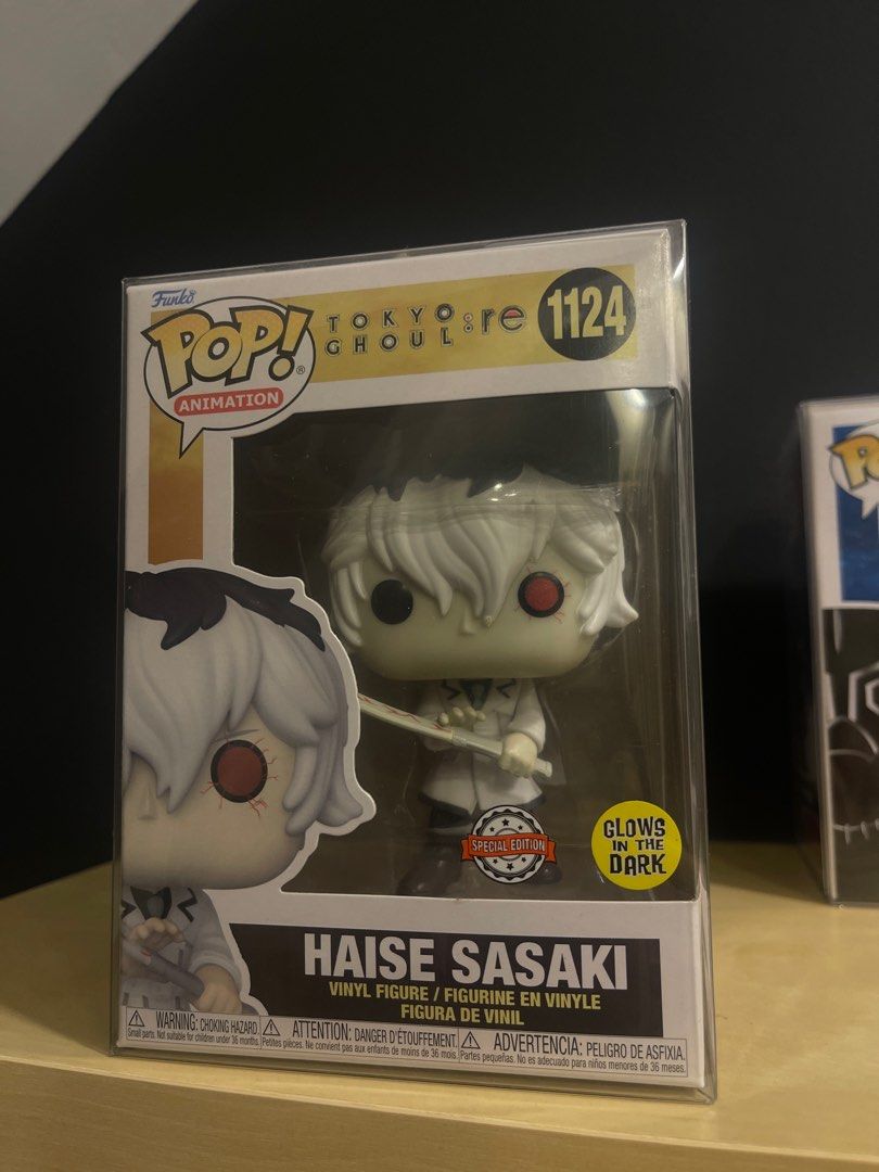 Funko Pop! Tokyo Ghoul Haise Sasaki #1124 Kaneki Ken, Hobbies & Toys ...