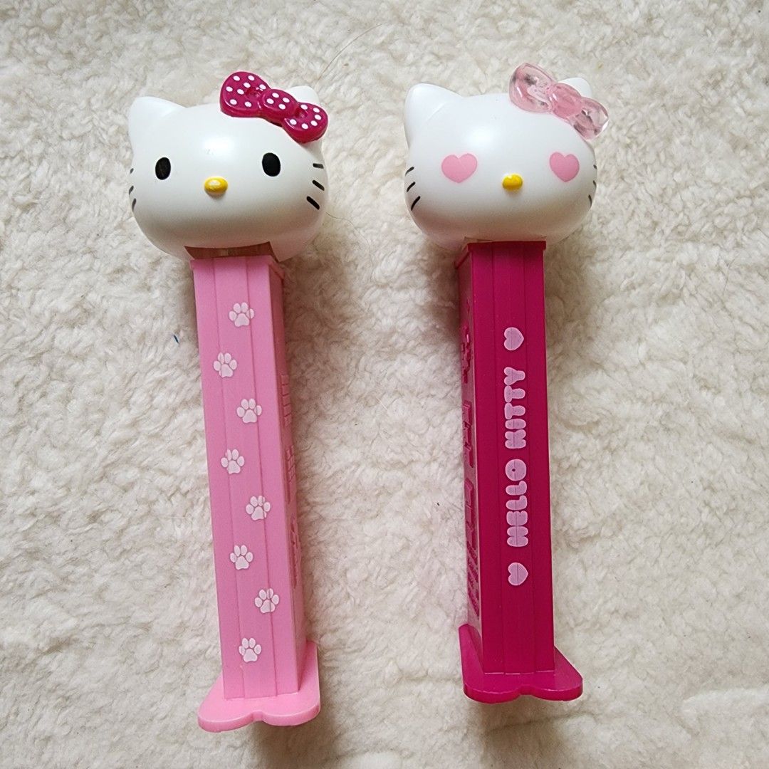 Hello Kitty Pez Candy Sweet Container Dispenser Pink Sanrio, Hobbies ...