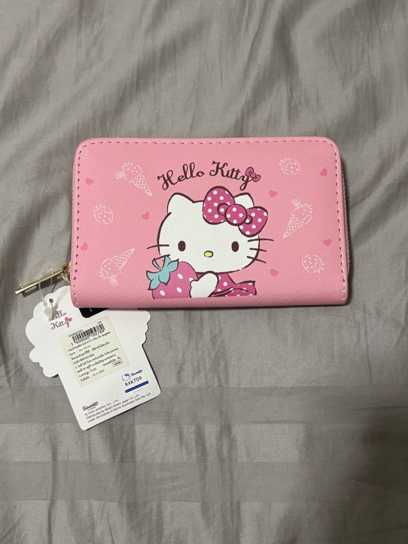 Hello Kitty Pink Wallet with Tag, Women's Fashion, Bags & Wallets ...