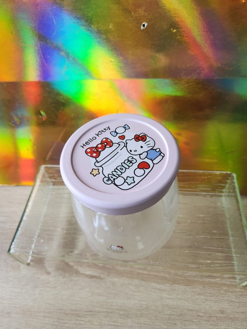 Hello kitty storage bottle ( sanio), Furniture & Home Living ...