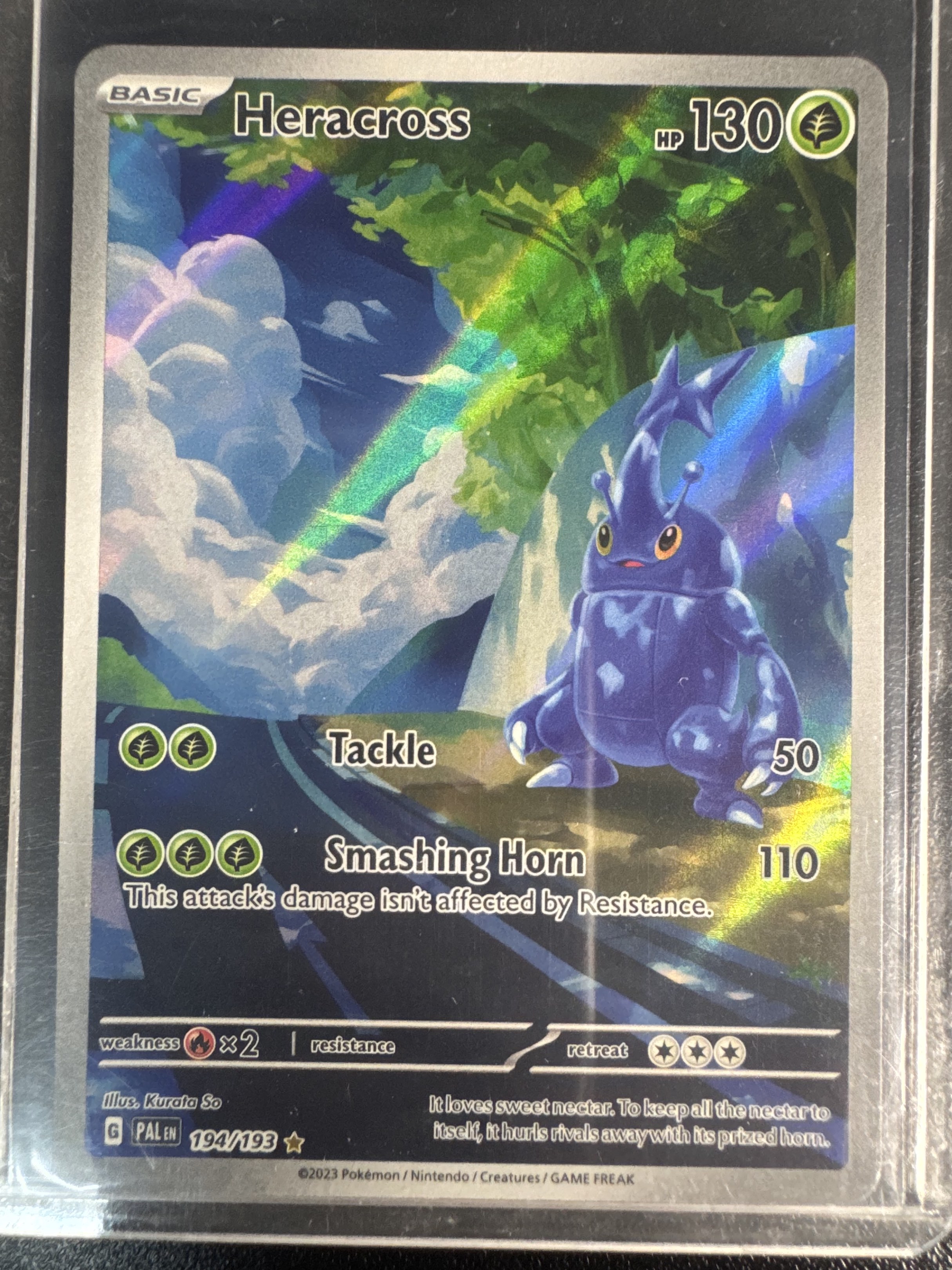 Heracross IR Paldea Evolved Pokemon, Hobbies & Toys, Toys & Games on ...