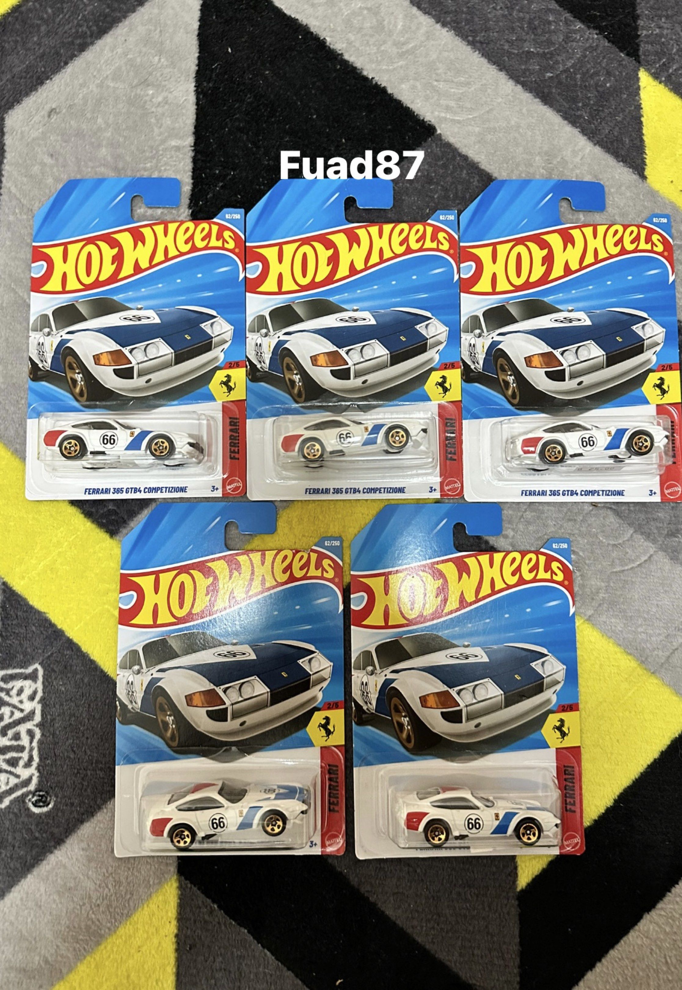 Hot Wheels Ferrari 365 GTB4 Competizione, Hobbies & Toys, Toys & Games ...