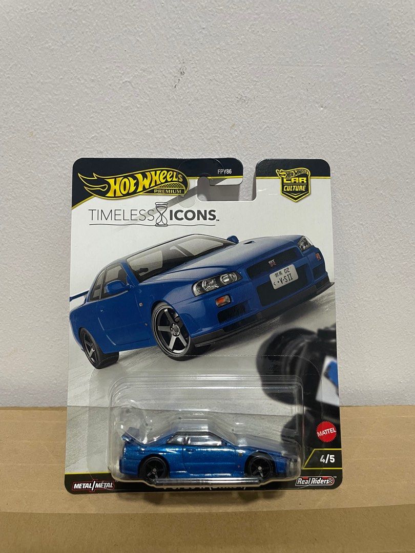 Hot wheels premium r34 Nissan skyline, Hobbies & Toys, Toys & Games on ...