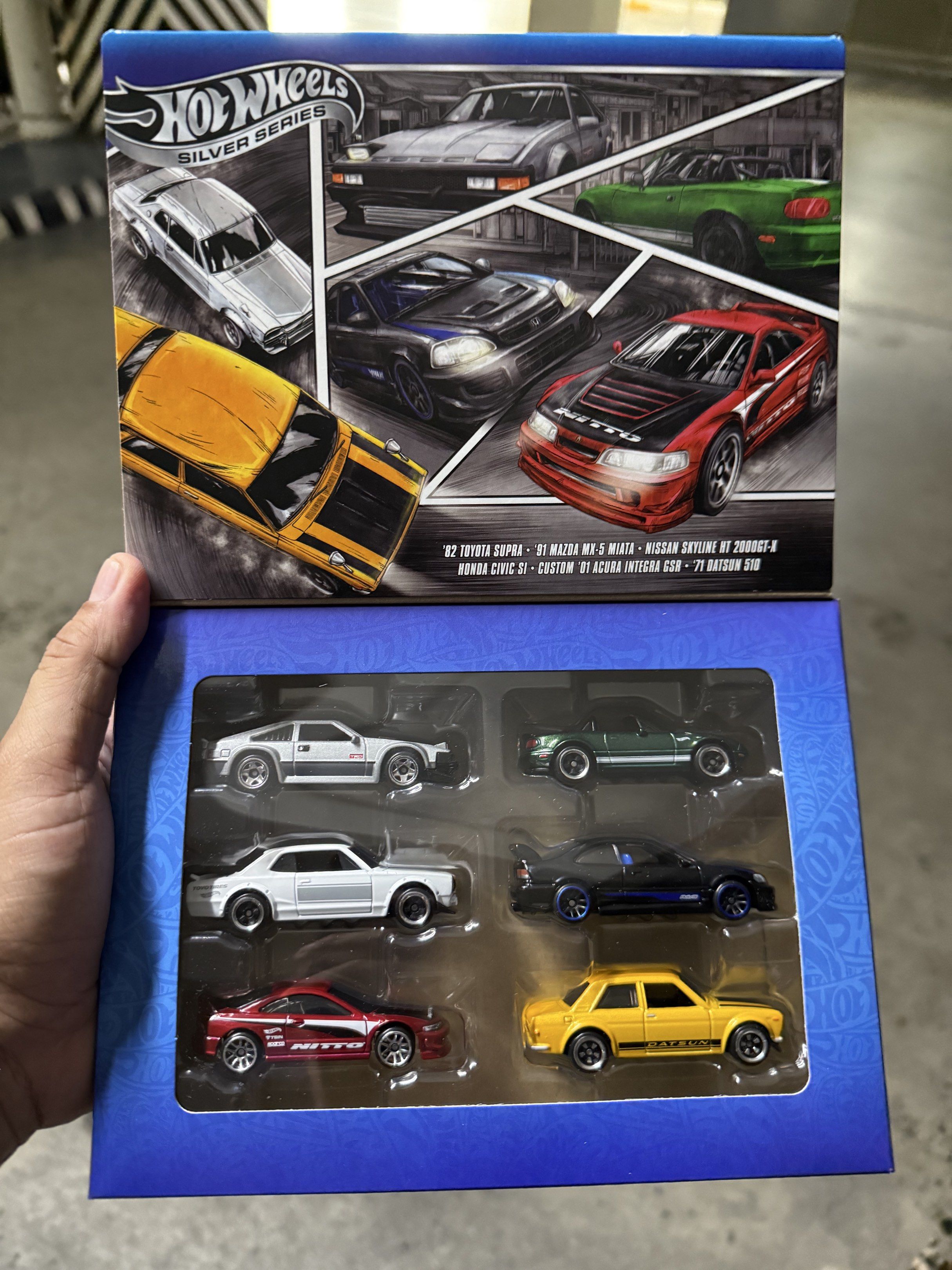 Hot Wheels Silver Series 6-Car Set, Hobbies & Toys, Toys & Games on ...