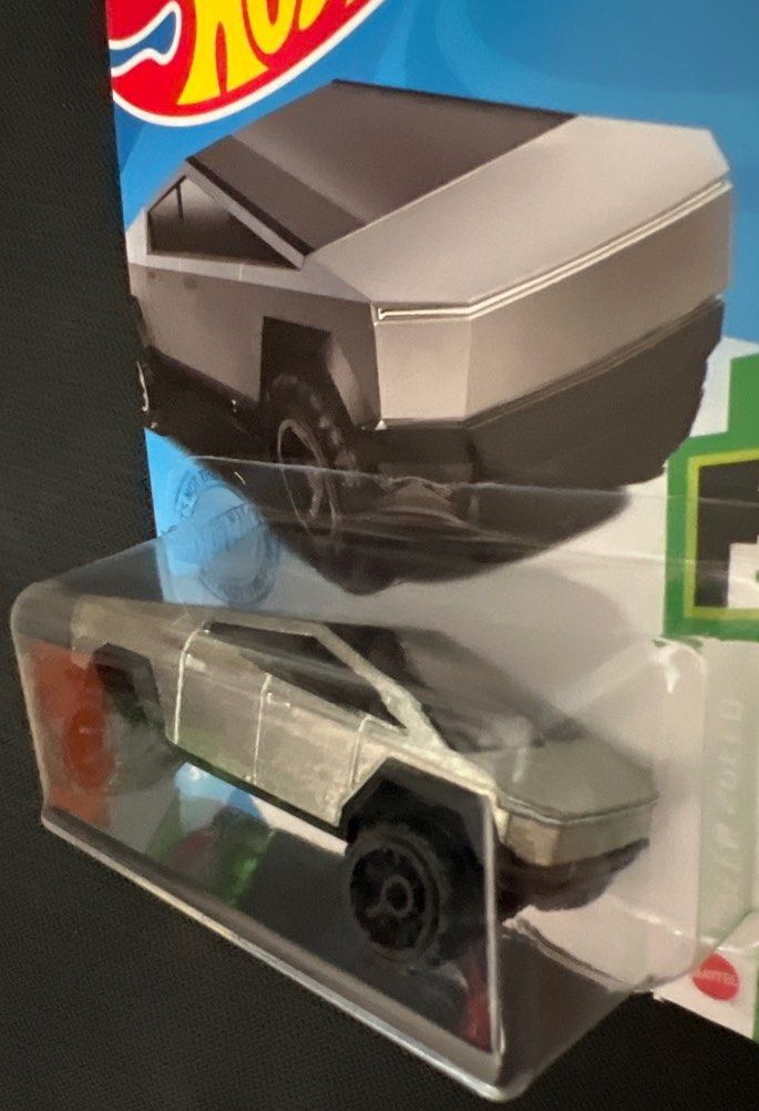 Hotwheels Tesla Cyber truck, Hobbies & Toys, Toys & Games on Carousell