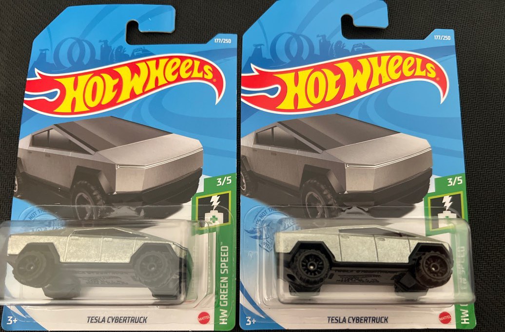 Hotwheels Tesla Cyber truck, Hobbies & Toys, Toys & Games on Carousell