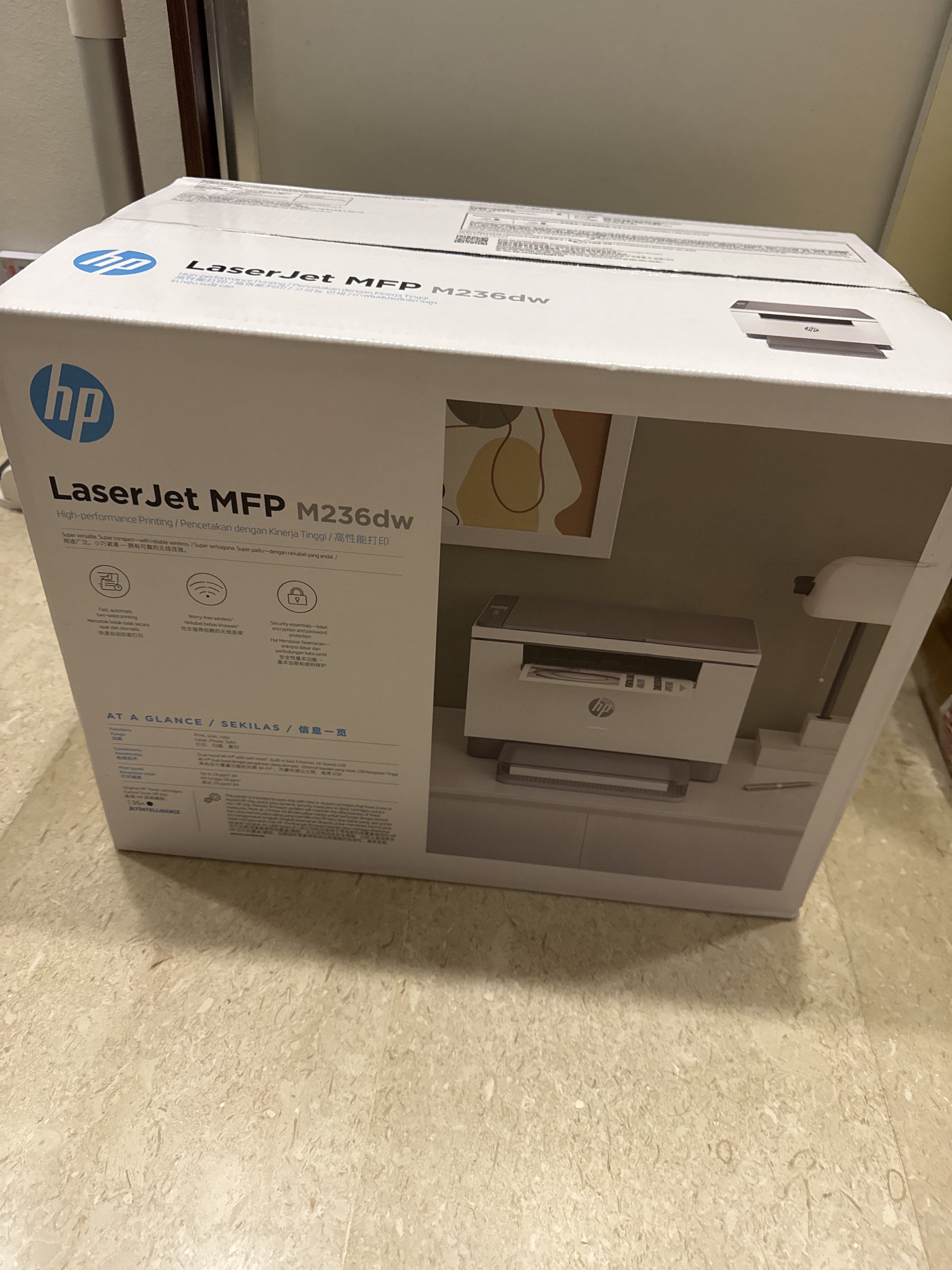 HP LaserJet MFP M236dw Printer, Computers & Tech, Printers, Scanners ...