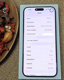 iPhone 15 Pro Max 256GB Natural Titanium, Mobile Phones & Gadgets ...