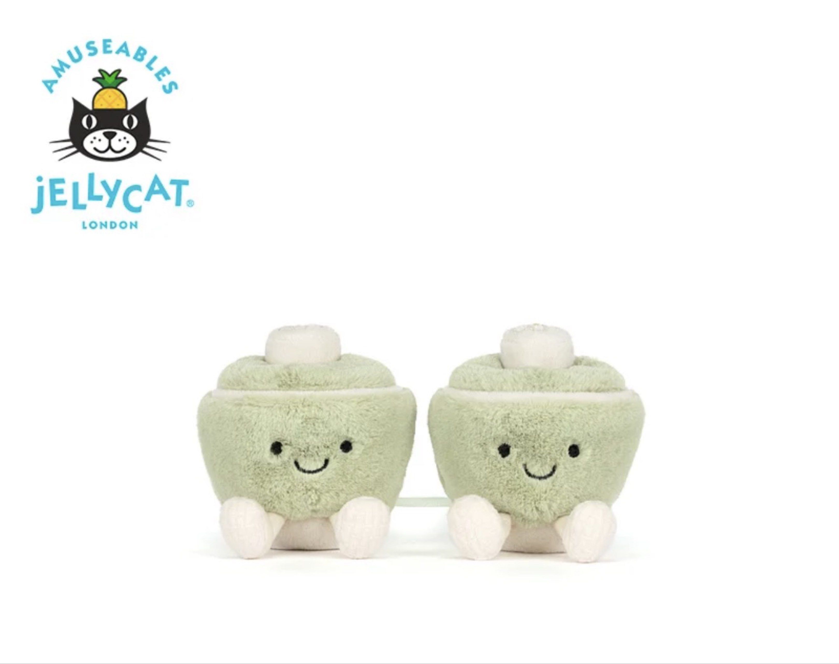 Jellycat Amuseable Matcha Bun Plush Toy, Hobbies & Toys, Toys & Games ...