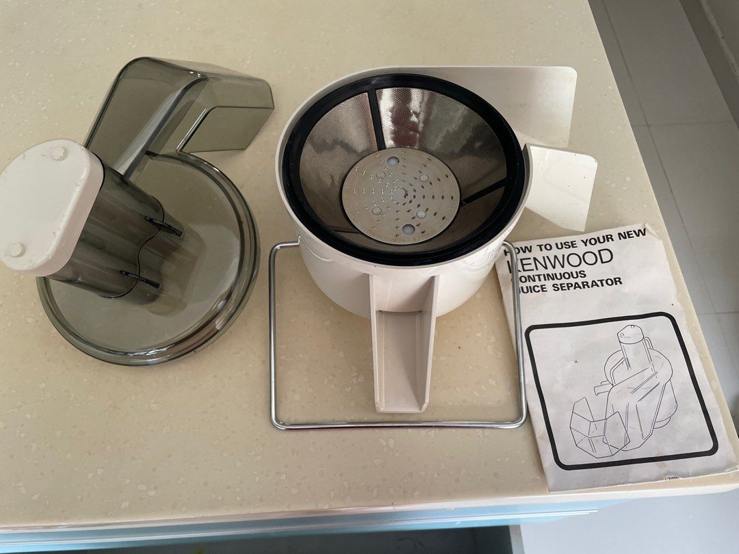 Kenwood Continuous Juice Separator, TV & Home Appliances, Kitchen ...