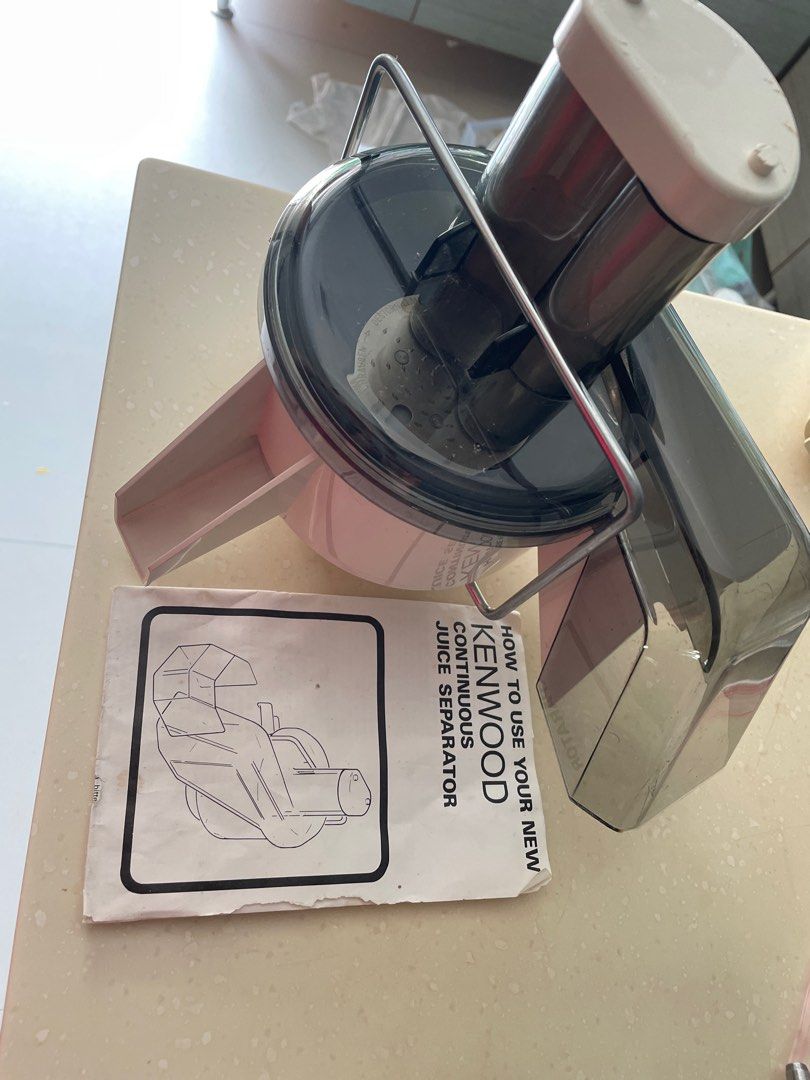 Kenwood Continuous Juice Separator, TV & Home Appliances, Kitchen ...