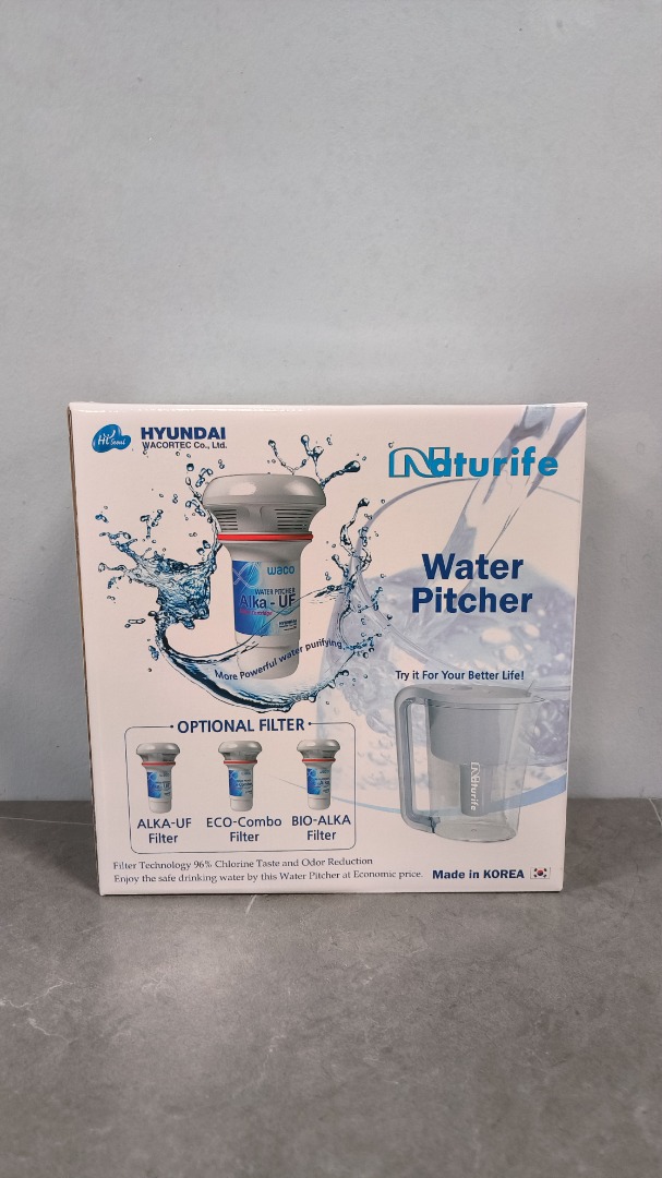 Korean Water Filter Pitcher, Furniture & Home Living, Kitchenware ...